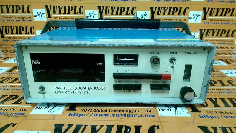 RION COMPANY KC-01 PARTICLE COUNTER - PLC DCS SERVO Control MOTOR POWER ...