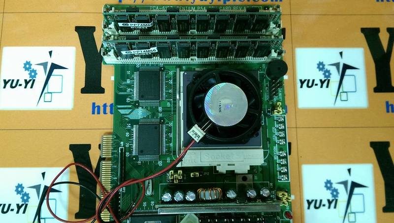 ADVANTECH PCA-6157 PENTIUM P54 CPU CARD REV.A2 - 裕益科技自動化設備可程式編碼器PLC分散式 ...