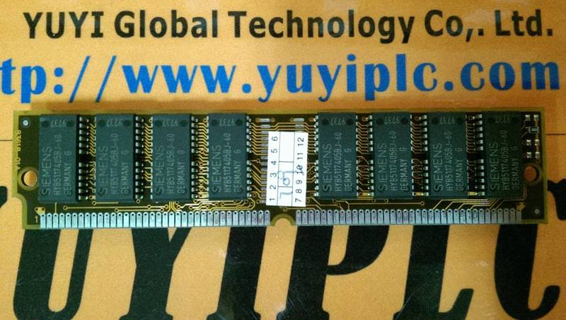 SIEMENS HYB5117405BJ-60 16MB RAM MEMORY MODULE - 裕益科技自動化設備可程式編碼器PLC分散式 ...