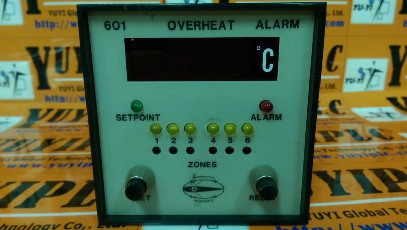 CONTRONAUTICS ZONES 601 OVERHEAT ALARM - 裕益科技自動化設備可程式編碼器PLC分散式控制系統DCS