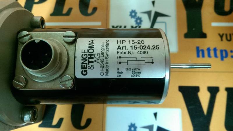 GENGE&THOMA AG CH-2543 LENGNAU HP 15-20 - PLC DCS SERVO Control MOTOR ...