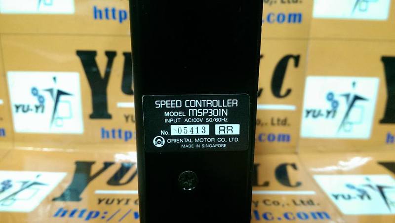 ORIENTAL MOTOR SPEED CONTROLLER MSP301N - PLC DCS SERVO Control MOTOR ...