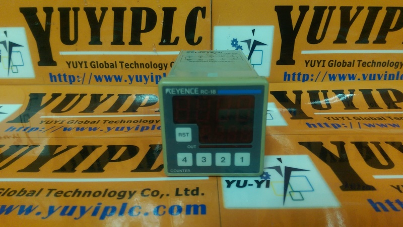 KEYENCE RC-18 COUNTER - 裕益科技自動化設備可程式編碼器PLC分散式控制系統DCS