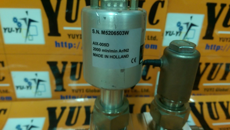 AIX-005D LEAK TESTED 2000 mln/min Ar/N2 - 裕益科技自動化設備可程式編碼器PLC分散式控制系統DCS