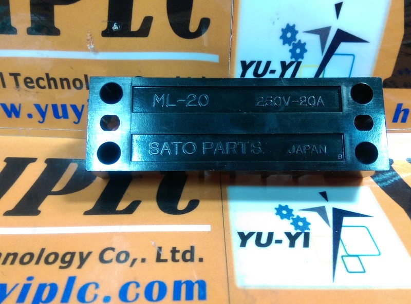 SATO PARTS ML-20 TERMINAL BLOCK - PLC DCS SERVO Control MOTOR POWER ...