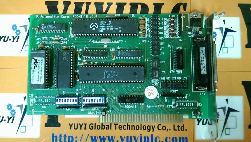 JS AUTOMATION PDC-9110 V2.0 PCB BOARD - PLC DCS SERVO Control MOTOR ...