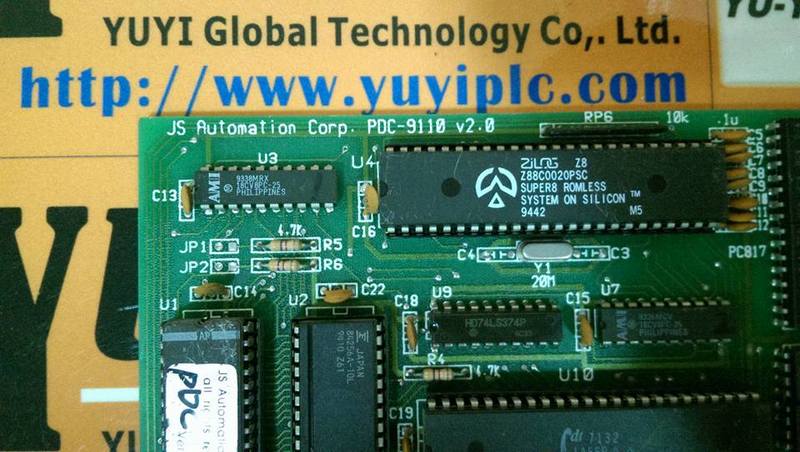 JS AUTOMATION PDC-9110 V2.0 PCB BOARD - PLC DCS SERVO Control MOTOR ...