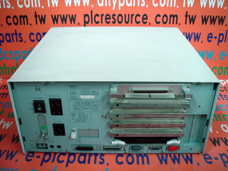 NEC FC-9821Xa(1) INDUSTRIAL COMPUTER - PLC DCS SERVO Control MOTOR ...