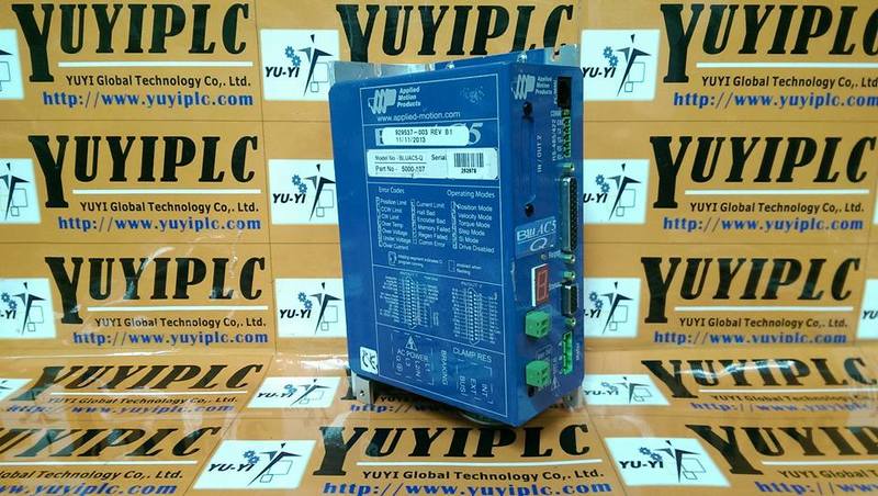 APPLIED-MOTION BLUAC5-Q SERVO CONTROLLER 5000-107 - 裕益科技自動化設備可程式編碼器PLC ...