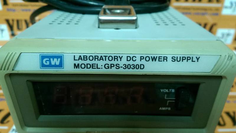 GW INSTEK GPS-3030D LABORATORY DC POWER SUPPLY - 裕益科技自動化設備可程式編碼器PLC分散式 ...