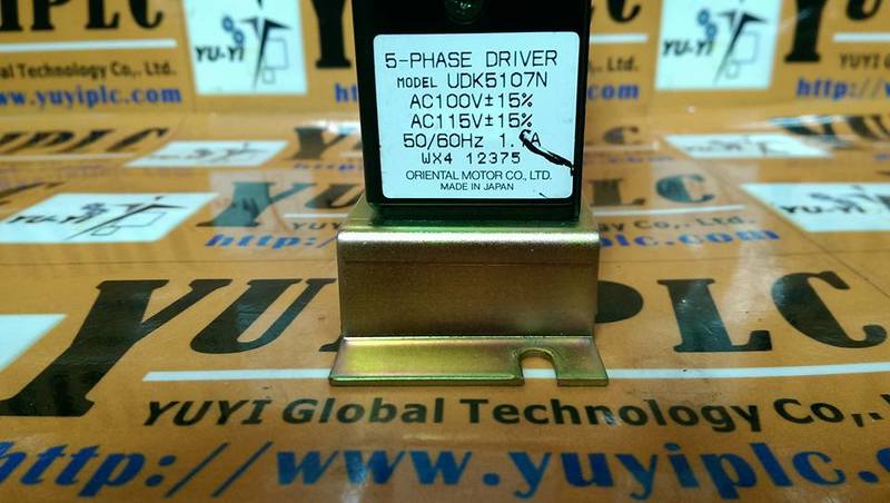 ORIENTAL MOTOR UDK5107N 5-PHASE DRIVER - PLC DCS SERVO Control MOTOR ...