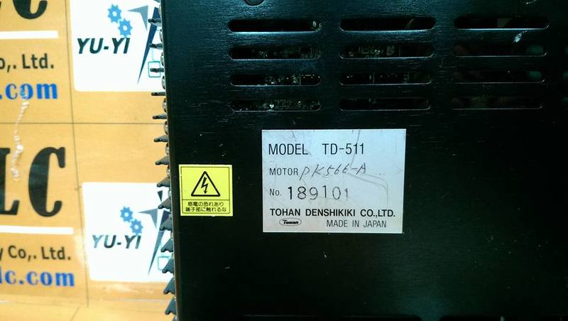 TOHAN DENSHIKIKI TD-511 STEPPING DRIVE - 裕益科技自動化設備可程式編碼器PLC分散式控制系統DCS