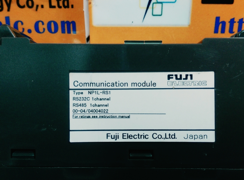 FUJI NP1L-RS1 COMMUNICATION MODULE - 裕益科技自動化設備可程式編碼器PLC分散式控制系統DCS
