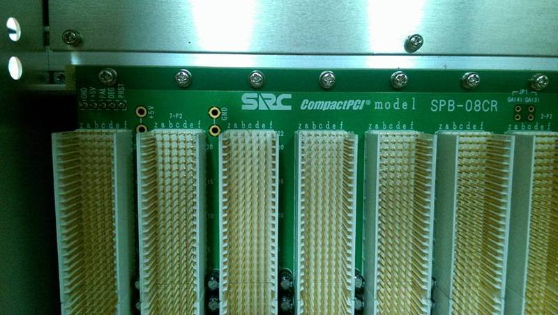 SRC COMPACTPCI SPB-08CR BASE UNIT BOARD - 裕益科技自動化設備可程式編碼器PLC分散式控制系統DCS