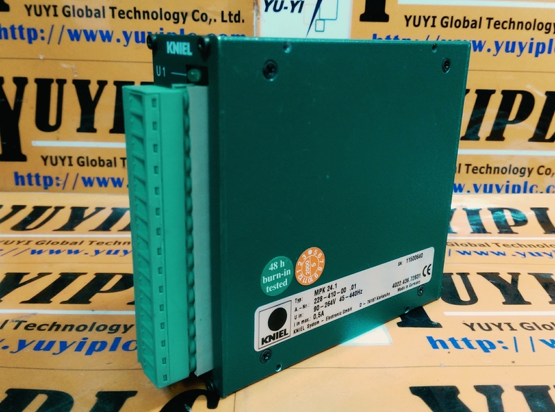 KNIEL MPK24.1(228-410-00) POWER SUPPLY - 裕益科技自動化設備可程式編碼器PLC分散式控制系統DCS