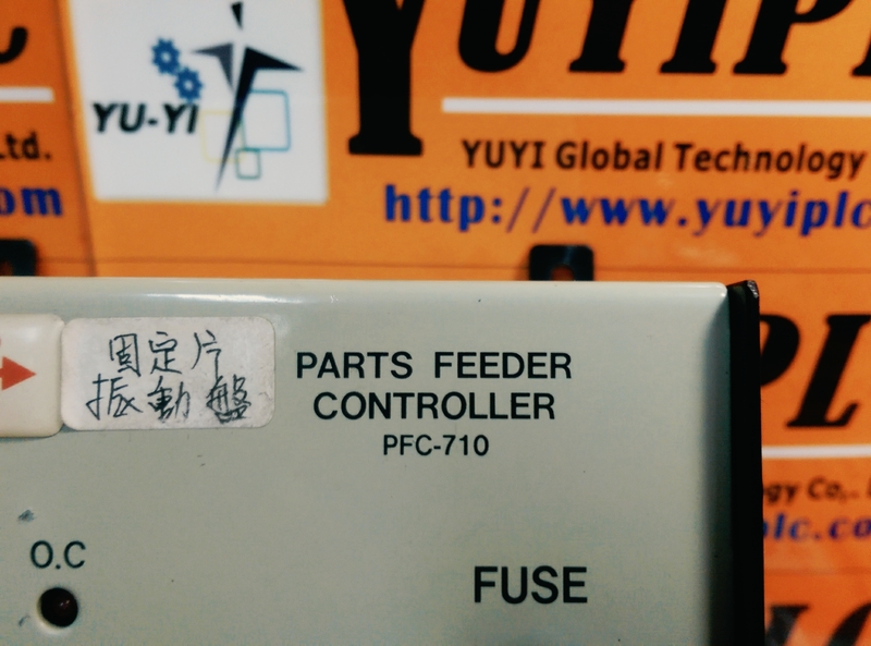 PARTS FEEDER PFC-710 CHANGE SYSTEM - PLC DCS SERVO Control MOTOR POWER ...