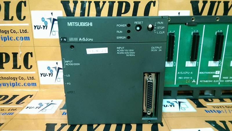 MITSUBISHI A1SJCPU CPU UNIT MODULE - 裕益科技自動化設備可程式編碼器PLC分散式控制系統DCS