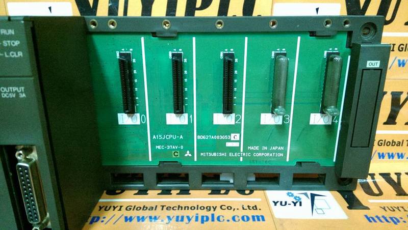 MITSUBISHI A1SJCPU-A BASE UNIT MODULE - 裕益科技自動化設備可程式編碼器PLC分散式控制系統DCS
