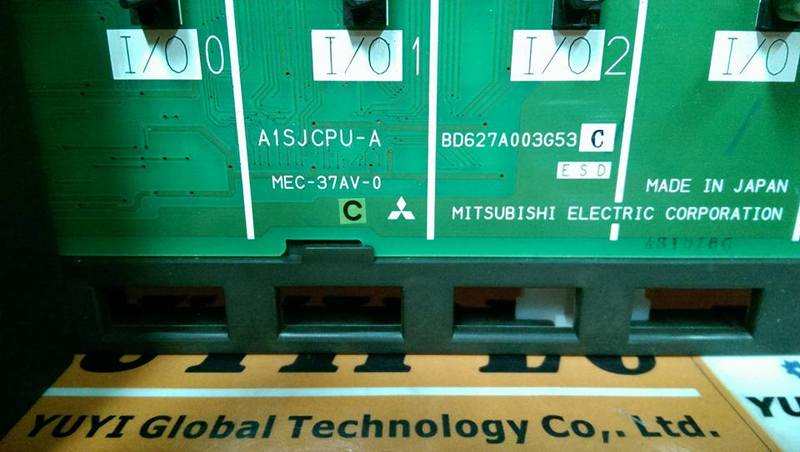 MITSUBISHI A1SJCPU-A BASE UNIT MODULE - 裕益科技自動化設備可程式編碼器PLC分散式控制系統DCS