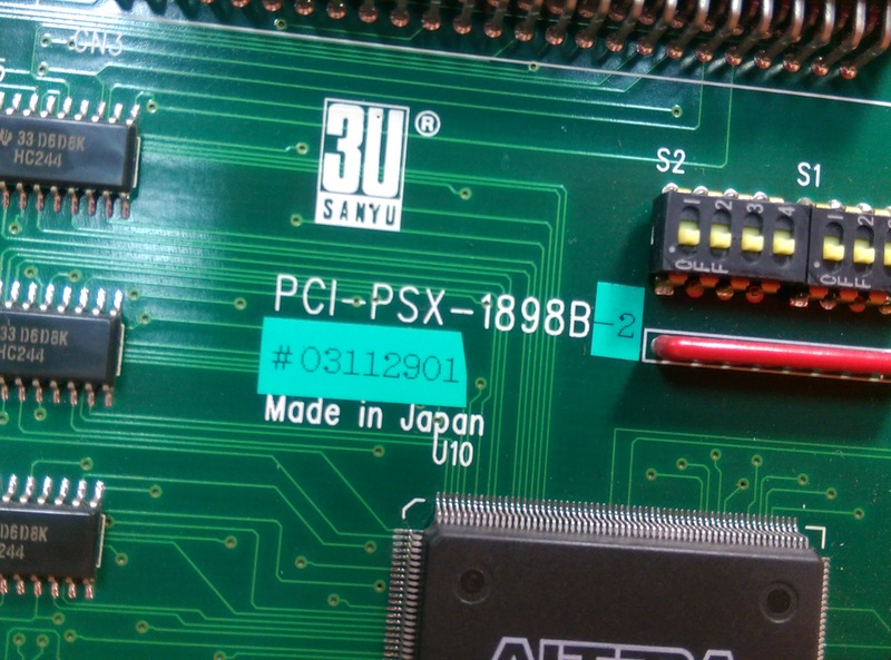 3U SANYU PCI-PSX-1898B-2 CIRCUIT BOARD - PLC DCS SERVO Control MOTOR ...