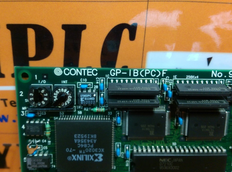 CONTEC GP-IB(PC)F BOARD - 裕益科技自動化設備可程式編碼器PLC分散式控制系統DCS