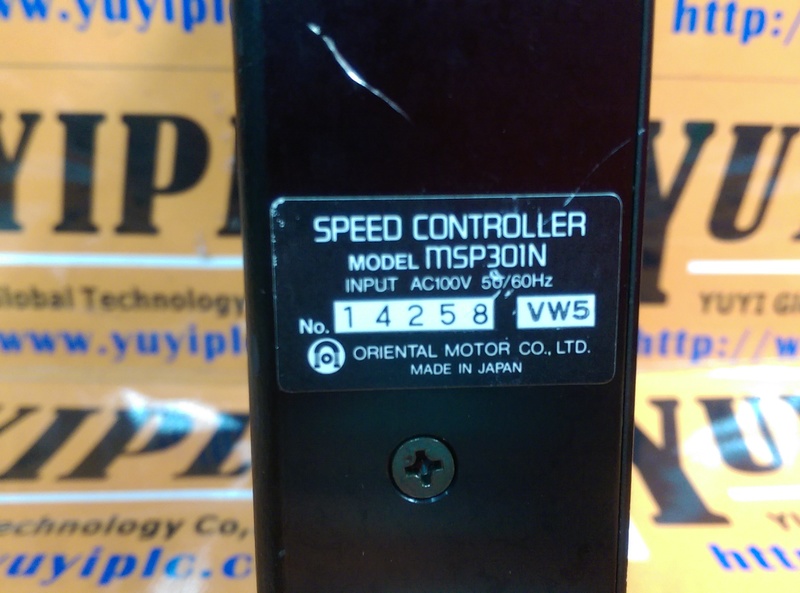 ORIENTAL MOTOR MSP301N SPEED CONTROLLER - PLC DCS SERVO Control MOTOR ...