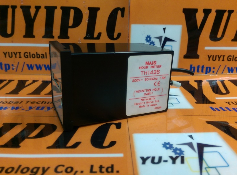 NAIS TH142S HOUR METER - 裕益科技自動化設備可程式編碼器PLC分散式控制系統DCS