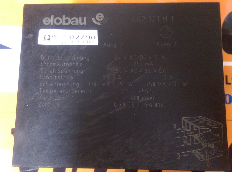 ELOBAU 462 121 H 1 AUSWERTEEINHEIT - PLC DCS SERVO Control MOTOR POWER ...