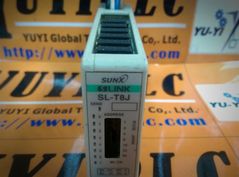 SUNX SLINK SL-T8J CONNECTOR - 裕益科技自動化設備可程式編碼器PLC分散式控制系統DCS