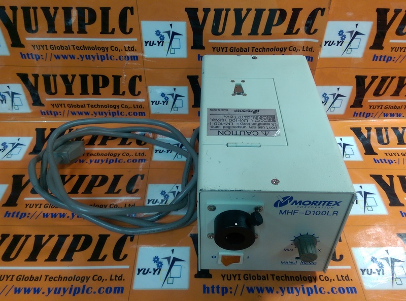 MORITEX MHF-D100LR LIGHT SOURCE - PLC DCS SERVO Control MOTOR POWER ...