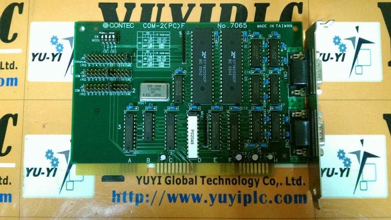 CONTEC COM-2(PC)F IBM PC/AT ISA-Bus INTERFACE CARD - 裕益科技自動化設備可程式編碼器PLC ...
