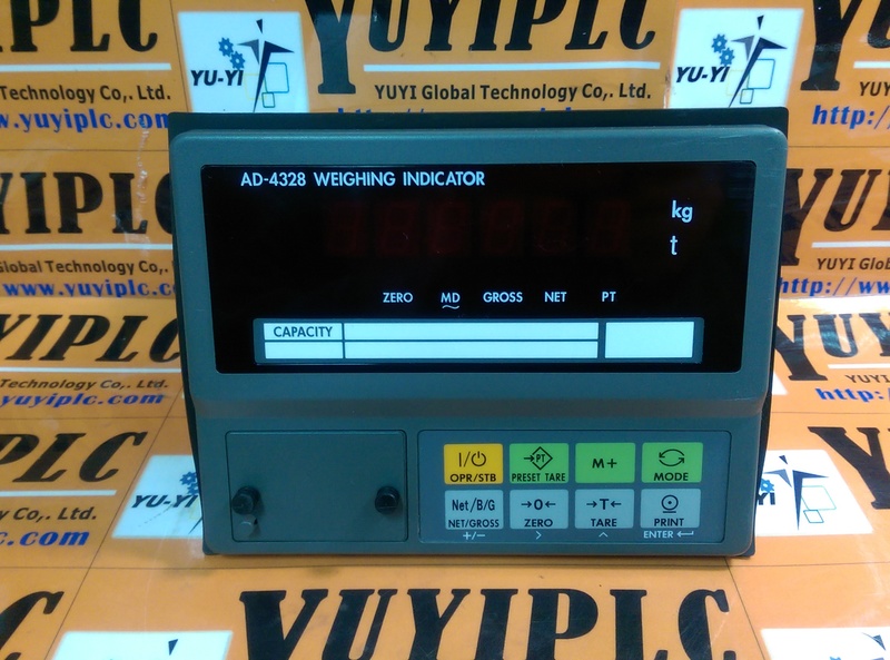 A&D AD-4328 WEIGHING INDICATOR - PLC DCS SERVO Control MOTOR POWER ...