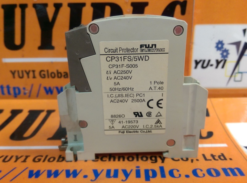 FUJI CP31FS/5WD CIRCUIT PROTECTOR - PLC DCS SERVO Control MOTOR POWER ...