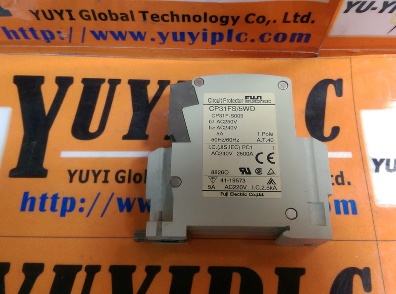 FUJI CP31FS/5WD CIRCUIT PROTECTOR - PLC DCS SERVO Control MOTOR POWER ...