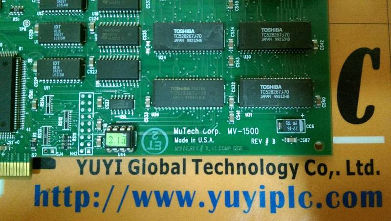 MUTECH MV-1500 PCI IMAGE VIDEO CAPTURE FRAME GRABBER - 裕益科技自動化設備可程式編碼器 ...
