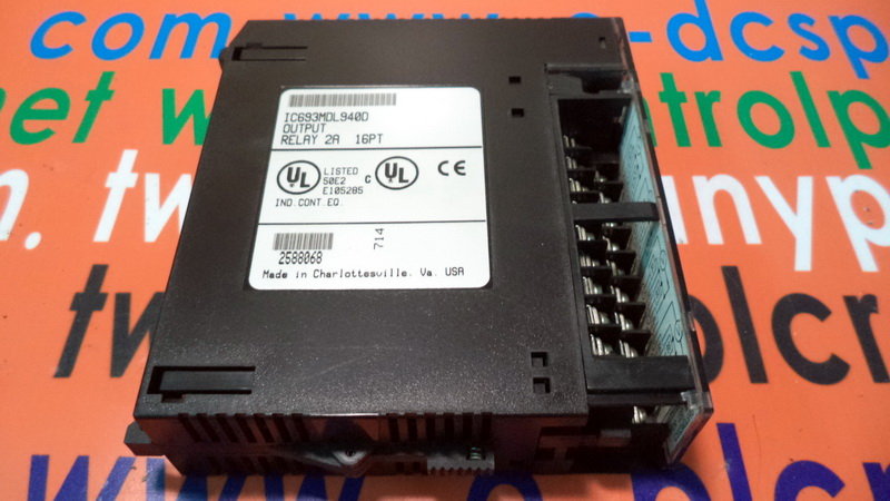 GE FANUC OUTPUT MODULE IC693MDL940D - 裕益科技自動化設備可程式編碼器PLC分散式控制系統DCS