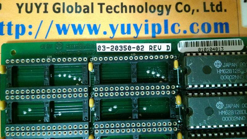 ASM 03-20350-02 REV.D BOARD - PLC DCS SERVO Control MOTOR POWER SUPPLY ...