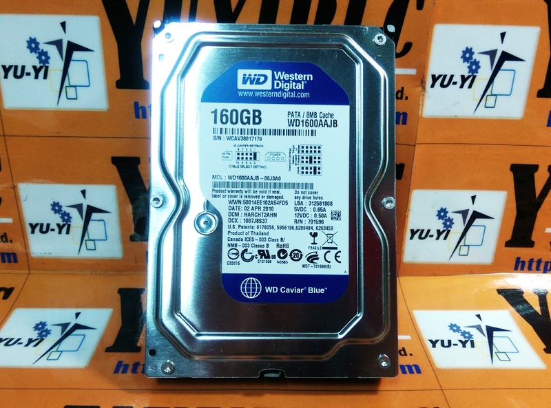 WESTERN DIGITAL WD1600AAJB-00J3A0 160GB HARD DRIVE - 裕益科技自動化設備可程式編碼器PLC ...