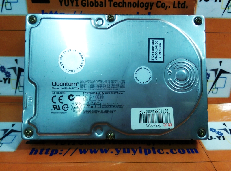 QUANTUM CX64A013 6.4GB HARD DRIVE - PLC DCS SERVO Control MOTOR POWER ...