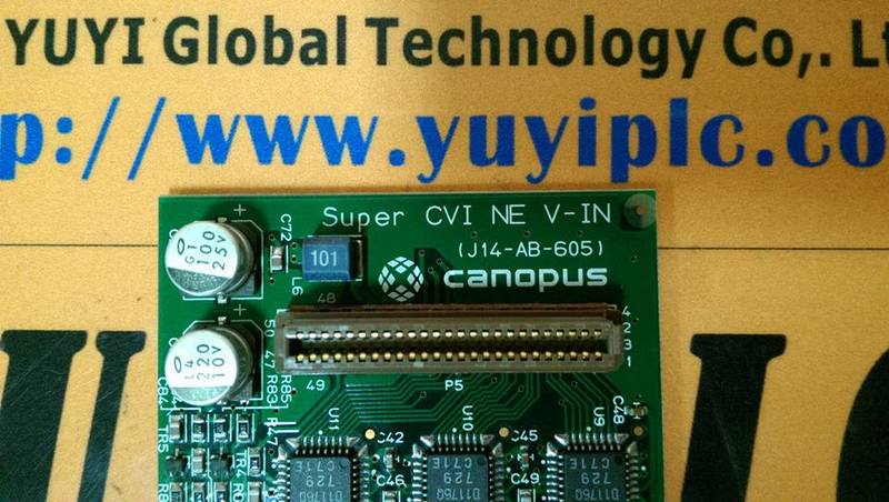 CANOPUS SUPER CVI NE V-IN VIDEO CAPTURE BOARD - PLC DCS SERVO Control ...
