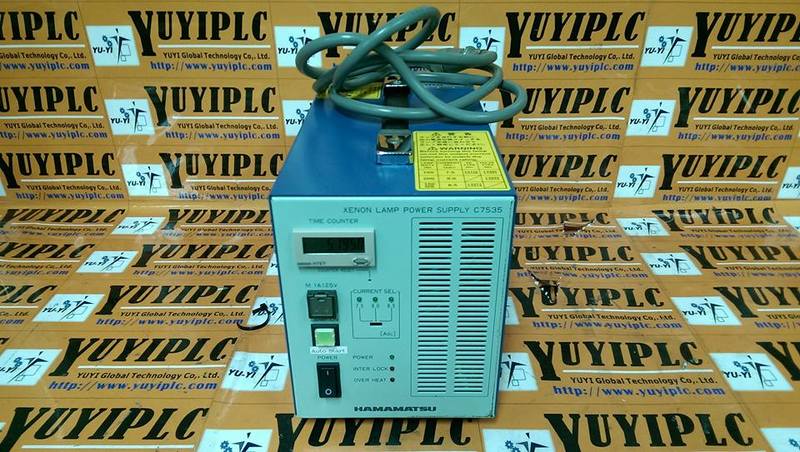 HAMAMATSU Xenon Lamp Power Supply C7535 - 裕益科技自動化設備可程式編碼器PLC分散式控制系統DCS