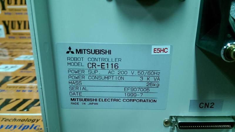 MITSUBISHI MELFA ROBOT CONTROLLER CR-E116 - PLC DCS SERVO Control MOTOR ...