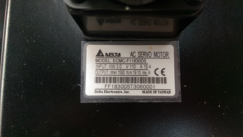 DELTA ECMC-F11830DS AC SERVO MOTOR - 裕益科技自動化設備可程式編碼器PLC分散式控制系統DCS