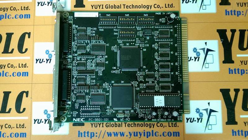 NEC PC-9801-101 RS-232 COMMUNICATION CARD - 裕益科技自動化設備可程式編碼器PLC分散式控制系統DCS
