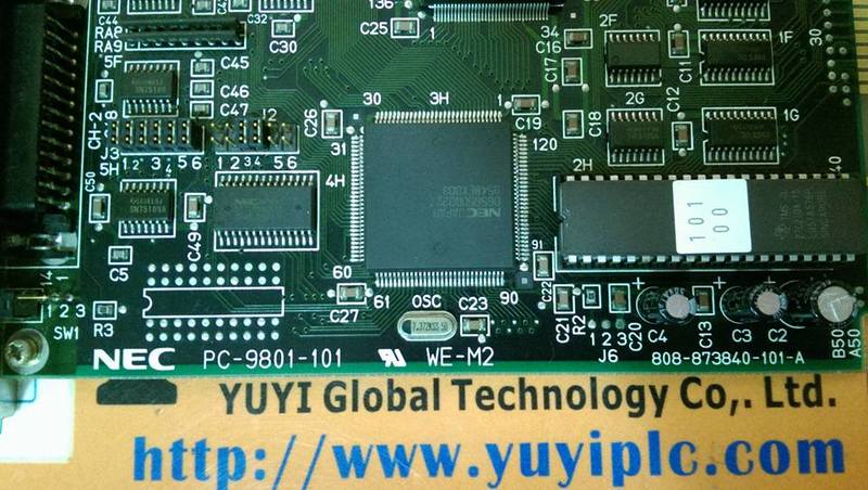 NEC PC-9801-101 RS-232 COMMUNICATION CARD - PLC DCS SERVO Control MOTOR ...