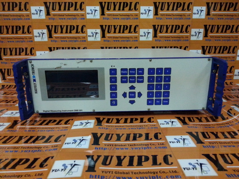 HAEFELY DIGITAL MEASURING INSTRUMENT DMI551 - 裕益科技自動化設備可程式編碼器PLC分散式控制系統DCS