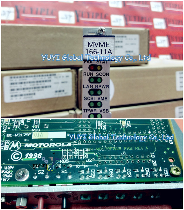 MOTOROLA MVME 166-11A / MVME166-011A 01-W3179F01A - PLC DCS SERVO ...