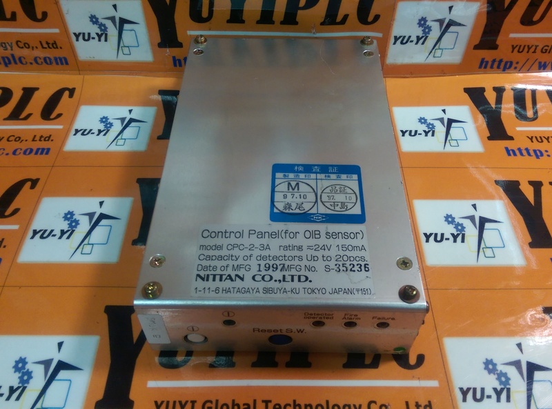 NITTAN CPC-2-3A CONTROL PANEL FOR OIB SENSOR - 裕益科技自動化設備可程式編碼器PLC分散式控制系統DCS