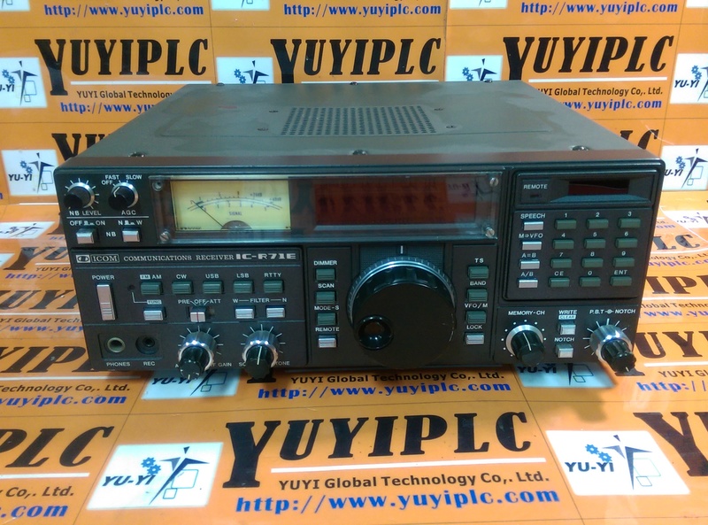 I COM IC-R71E COMMUNICATIONS RECEIVER - 裕益科技自動化設備可程式編碼器PLC分散式控制系統DCS