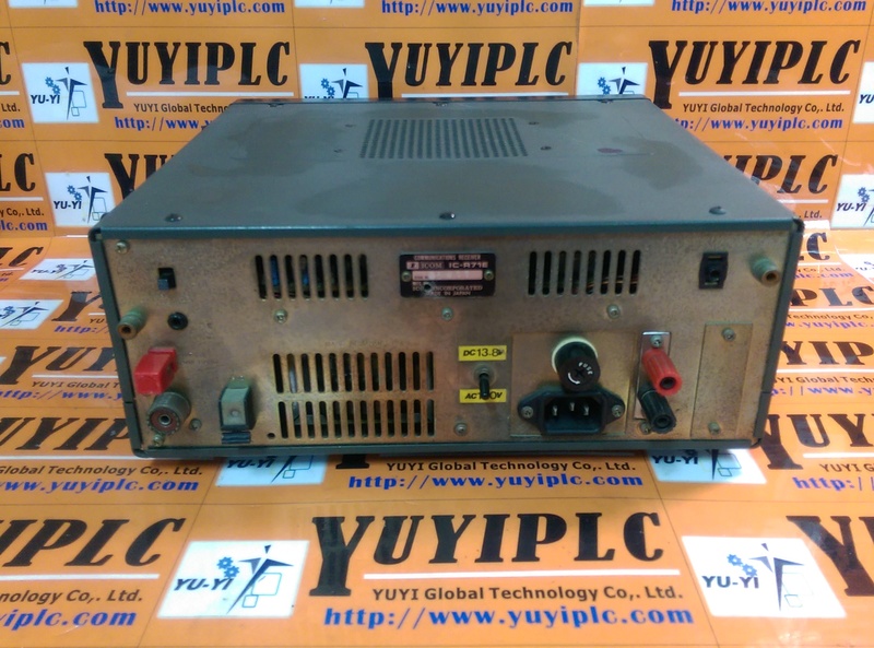 I COM IC-R71E COMMUNICATIONS RECEIVER - 裕益科技自動化設備可程式編碼器PLC分散式控制系統DCS